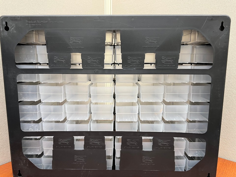 Akro-Mils 10164 64 Drawer Plastic Parts Storage Hardware and Craft ...