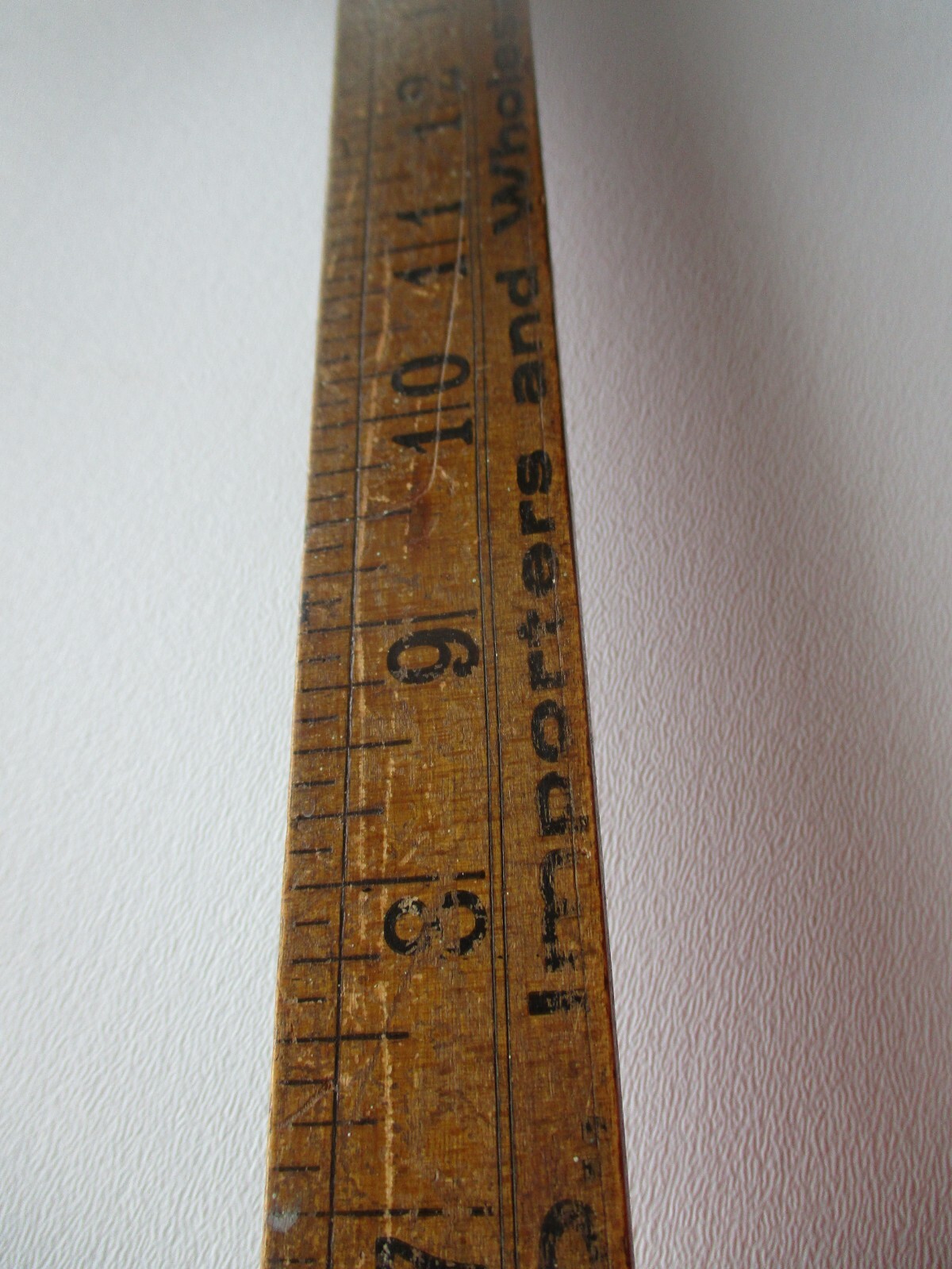 Antique Yardstick from Hibben Hollweg & Co Department Store ...