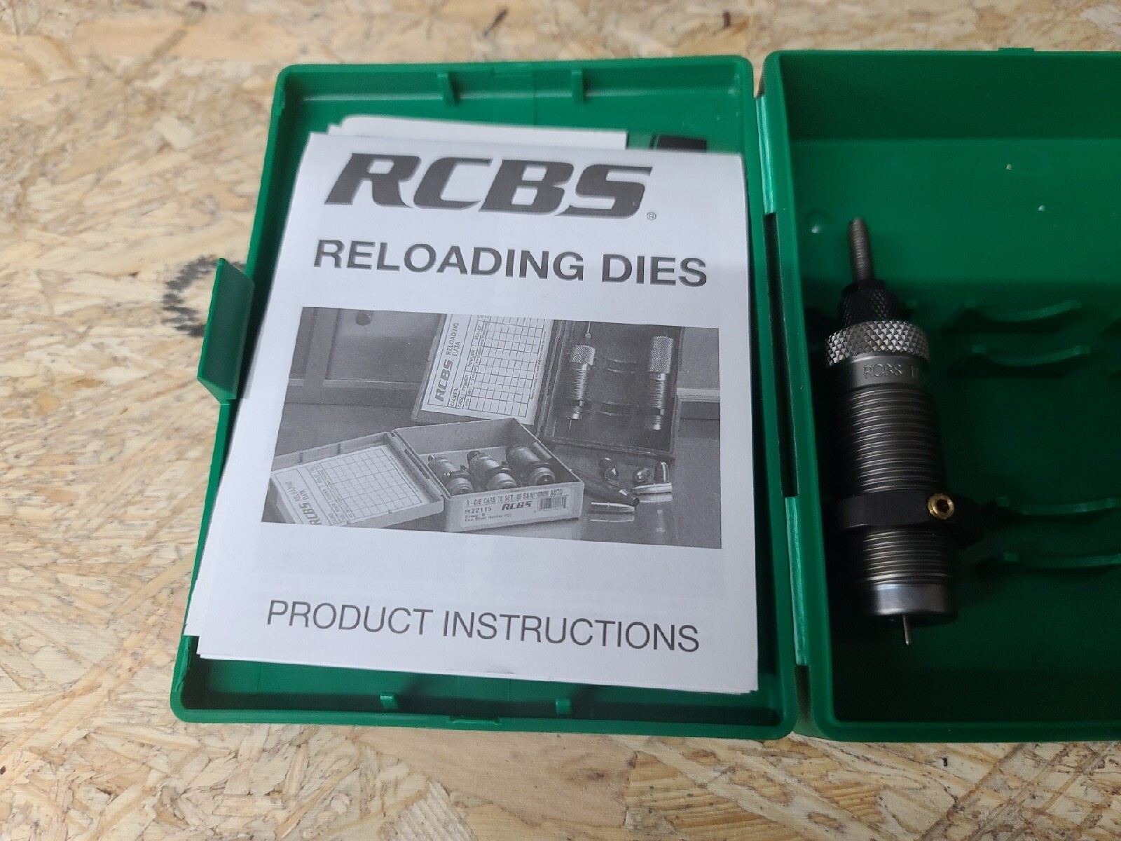 NEW RCBS FL FULL LENGTH SIZE DIE 17 HORNET #21829 GROUP D RELOADING DIE ...