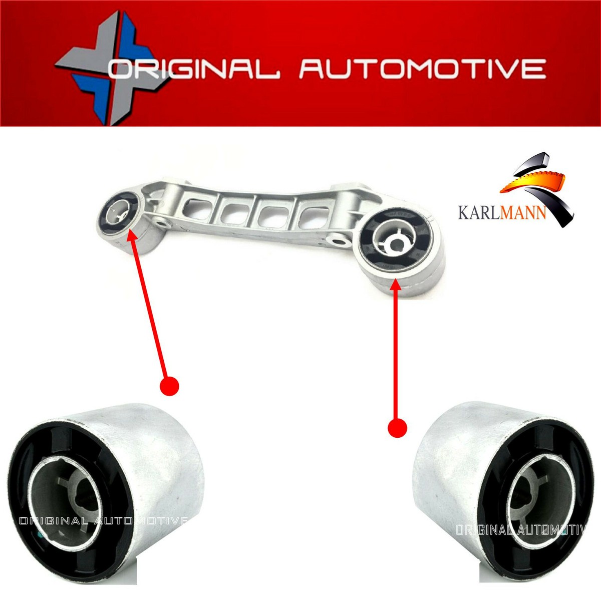 Viano Rear Axle Bushes Rear Differential Axle Mount Bushes X2 For ...