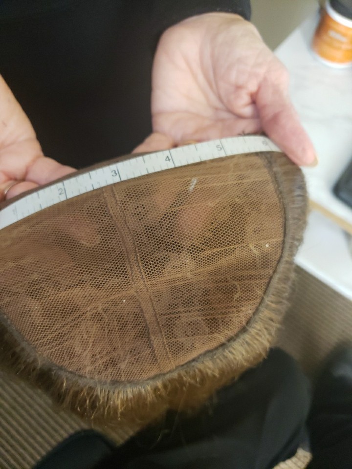 European 100% Human Hair Wig 13 Inch Hat Fall Medium Brown Sheitel | eBay