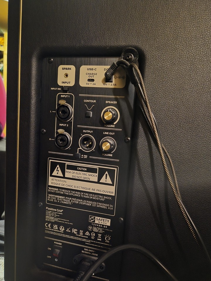 Positive Grid Spark 140w CAB Class D Powered Guitar Amp FRFR Speaker ...