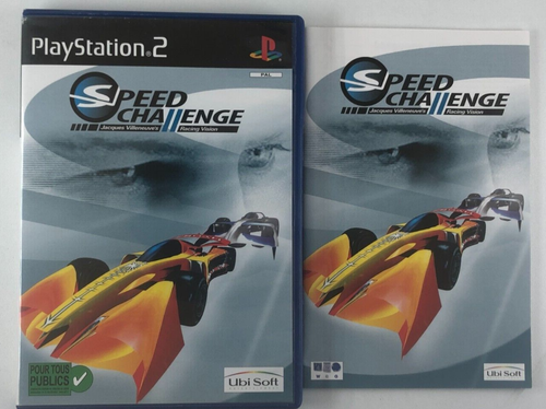 Speed Challenge Jacques Villeneuve Racing Vision PS2 | eBay