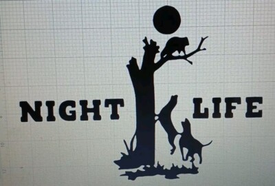 Coon Hunting Coon Treein Decal | eBay