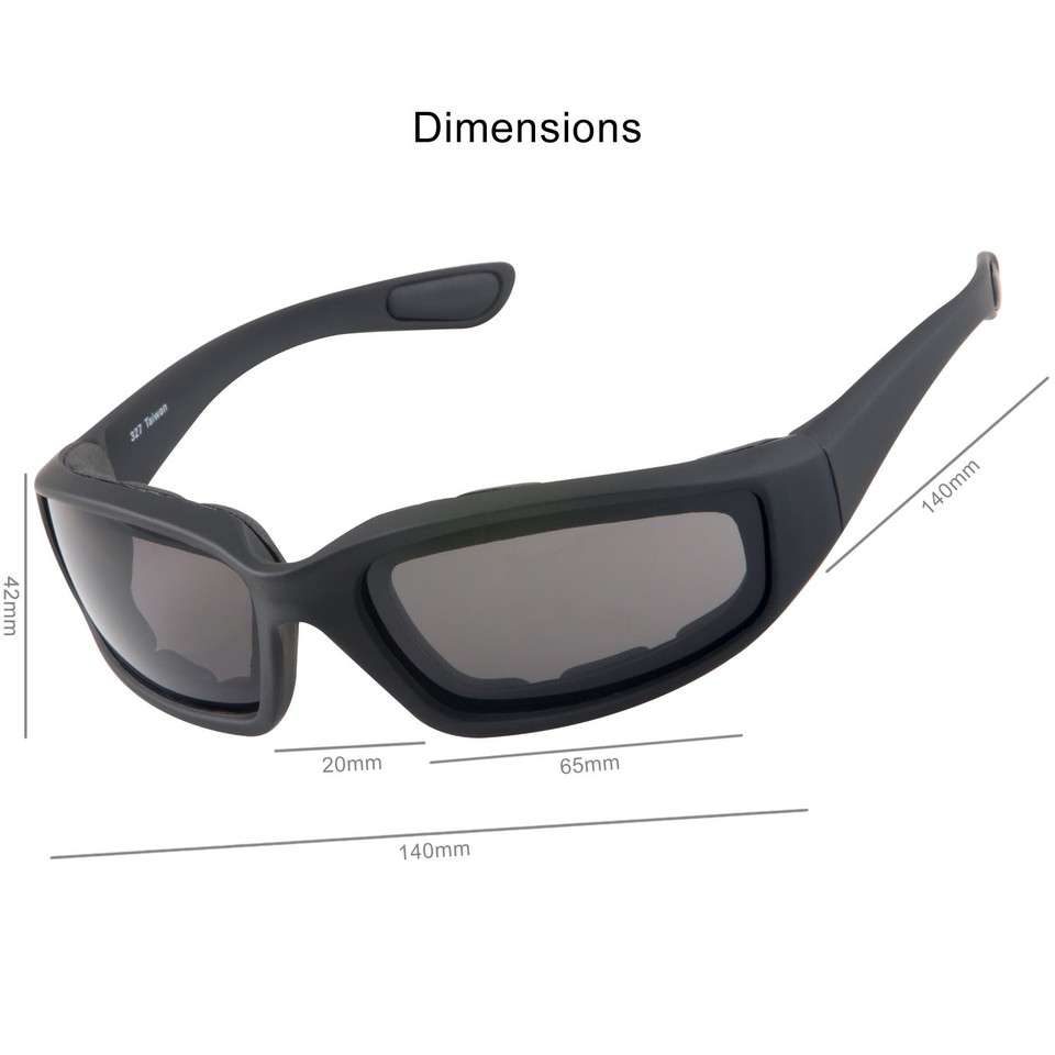 WYND Blocker Motorcycle Riding Glasses & Water Sports Fishing Boating ...