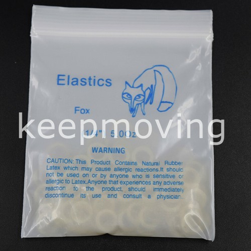 5.0 oz Dental Orthodontic Rubber Bands Elastics Latex Braces Forces 1/4 ...