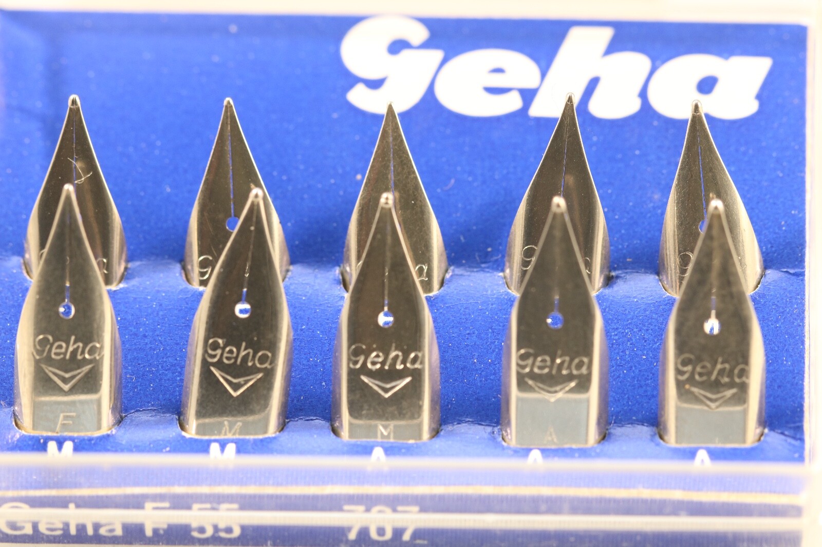 Vintage Geha Model F 55 707 Fountain Pen Nibs | eBay