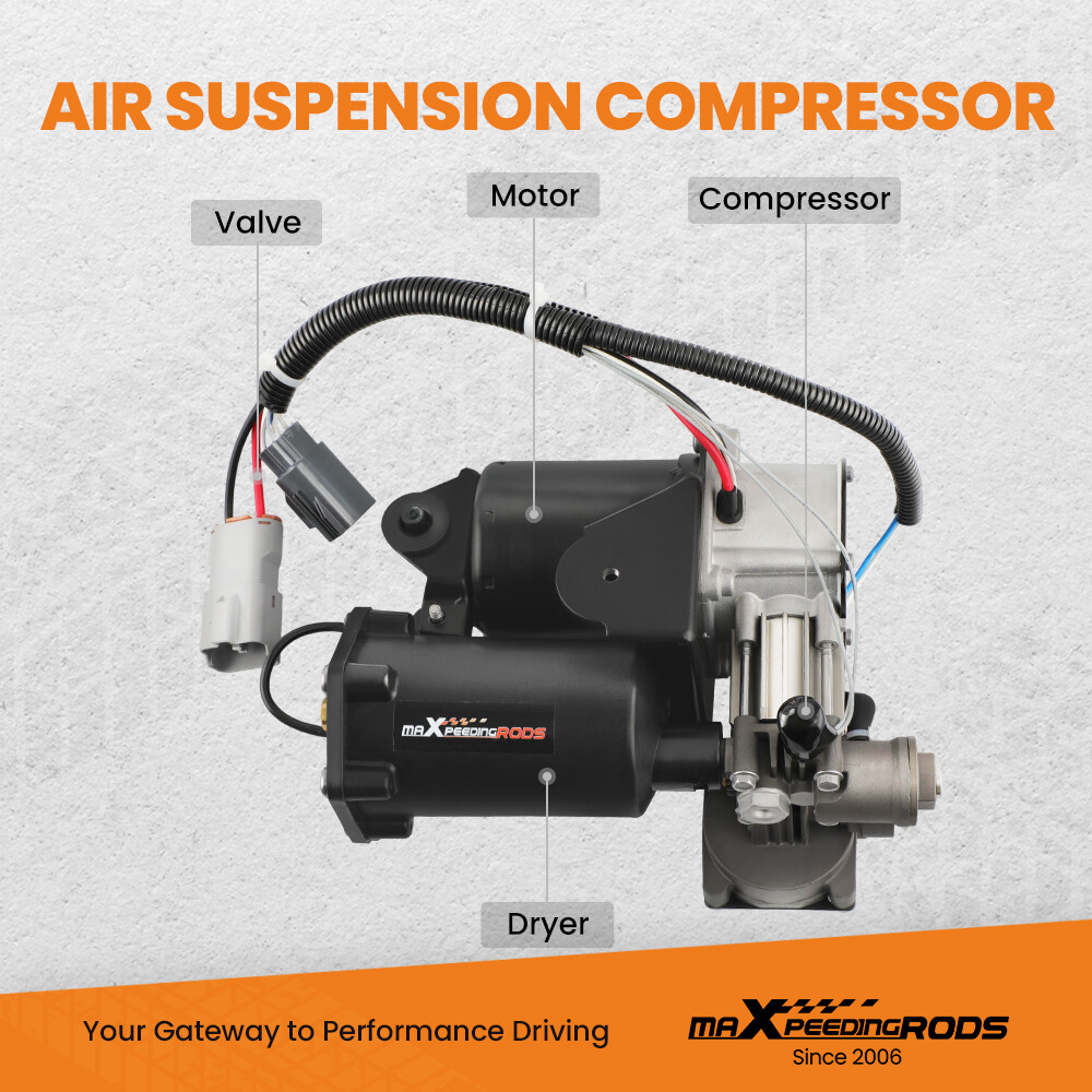 Air Suspension Compressor For Land Rover Discovery 3 4 LR3 LR4 Range ...