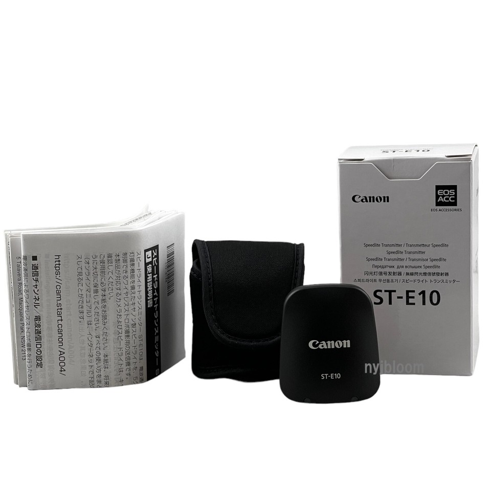 New CANON Speedlite Transmitter ST-E10 for EOS R3, R6II, R7, R8, R10 ...