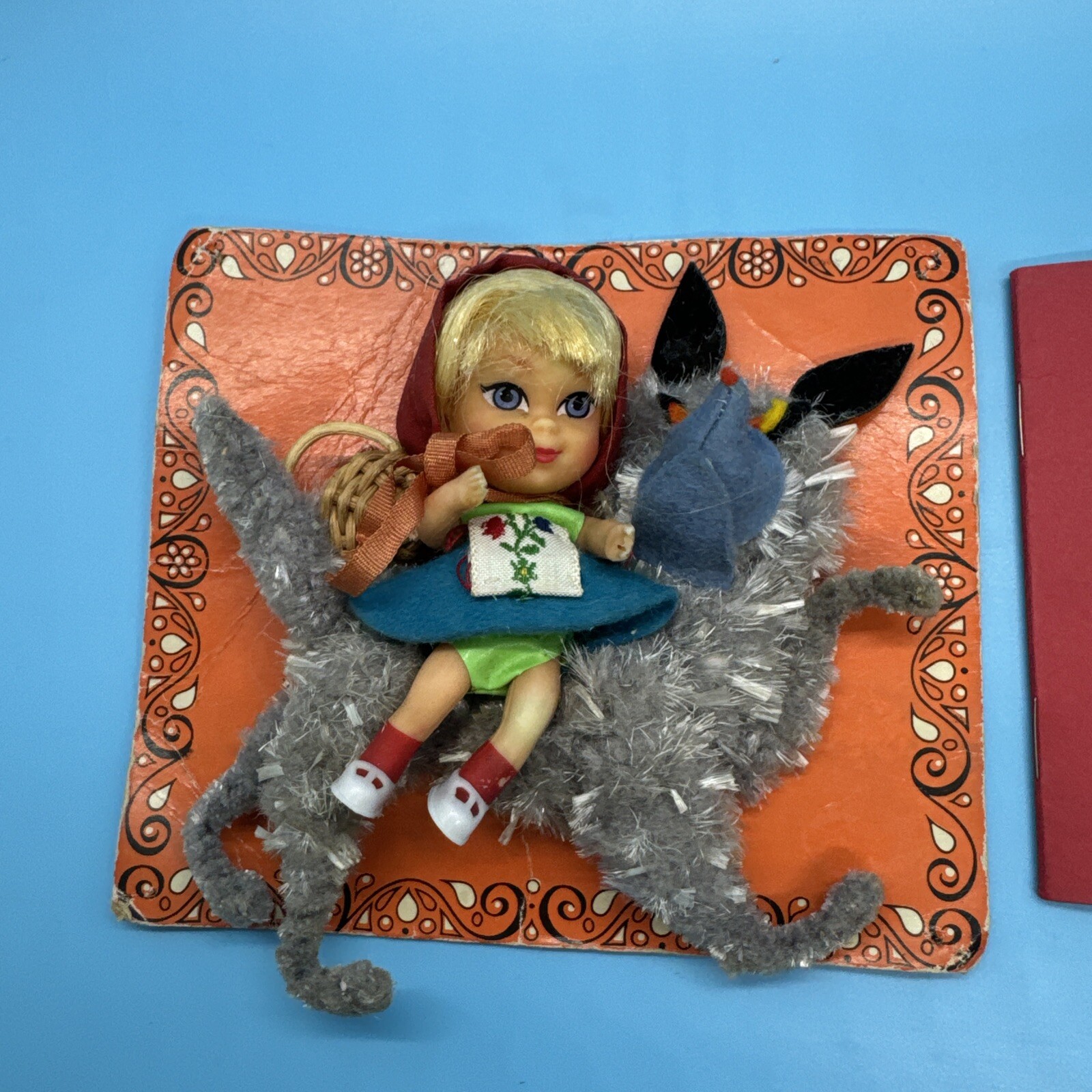 Complete Vintage Liddle Kiddles Liddle Red Riding Hood Hiddle Little ...