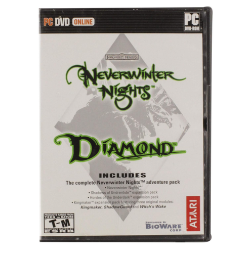Neverwinter Nights Diamond (Windows PC, 2006) Forgotten Realms w/ Manual | eBay