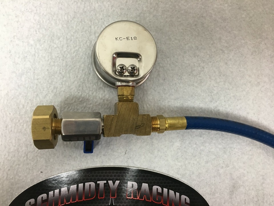 Geothermal Loop Fill Tool Pressure Test Gauge PETE PORT Needle Probe ...