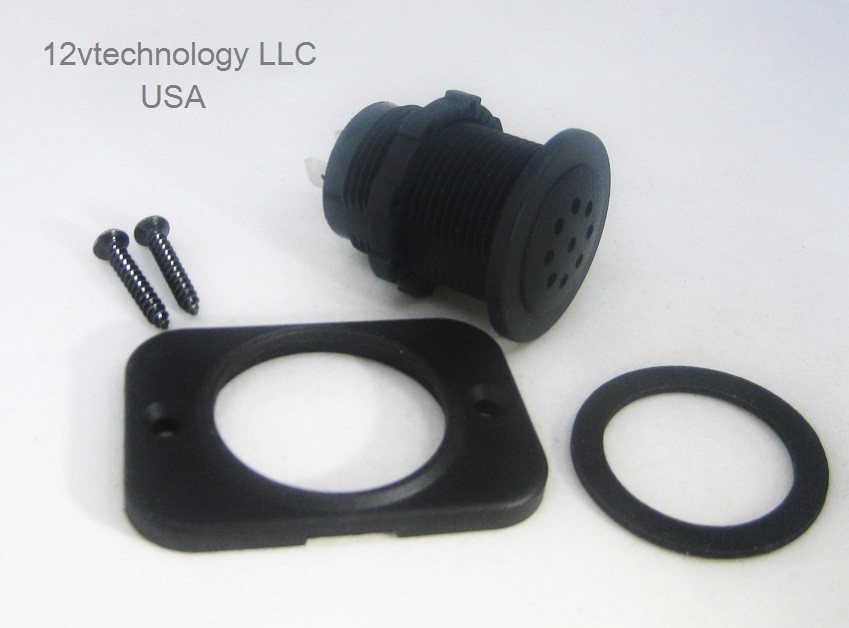 24VDC Electromechanical Buzzer 400hz Alarm Loud 80db Alert Signal Bel ...