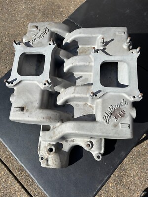 Ford 289 302 Edelbrock X-F8 Cross Ram Intake Manifold Small Block Ford ...