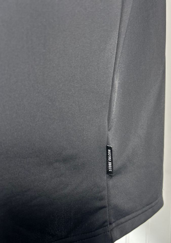 STONE FALCON Mens NEW Faux Leather Accent Short Sleeve Snap Shirt ...