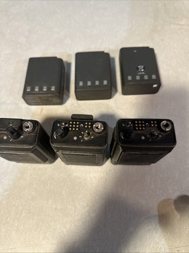 (3) MOTOROLA H41GCU7160AN MT100 TWO WAY PORTABLE HANDIE TALKIE FM RADIO ...