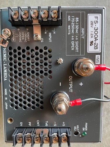 Nemic-Lambda switching power supply FS-300A-28, in original box , was ...