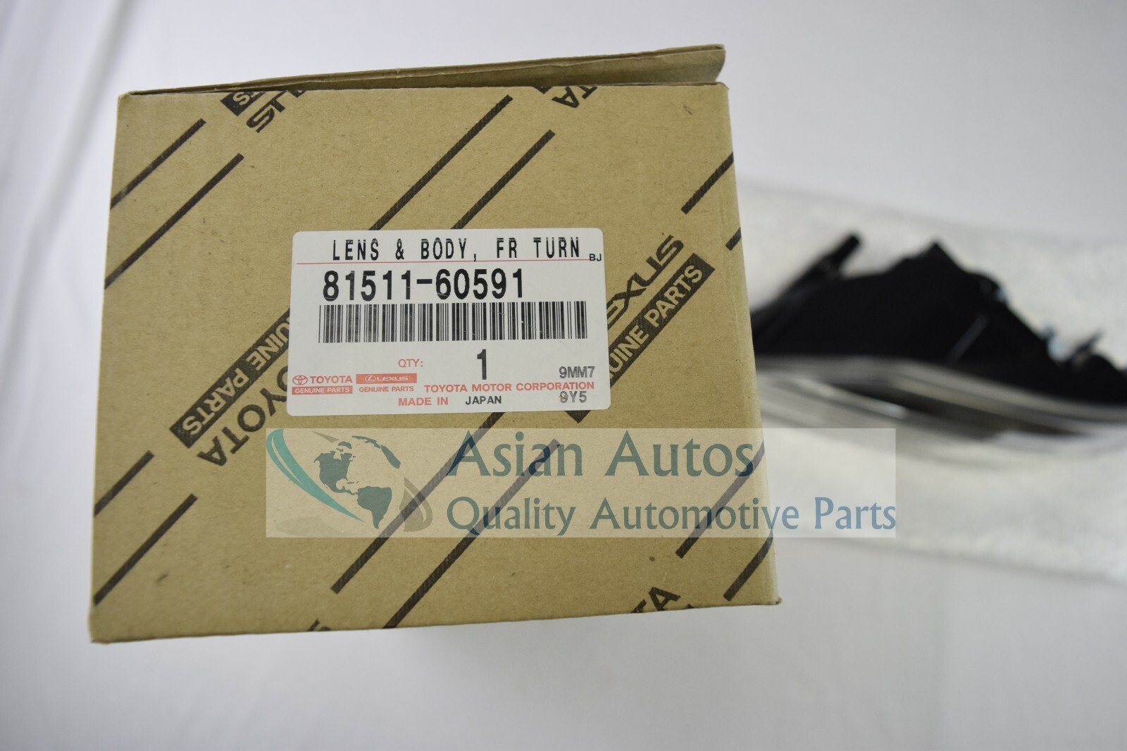 GENUINE LEXUS GX460 14-20 LENS & BODY, RIGHT FRONT TURN 8151160591 OEM ...