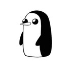 Adventure time Gunter Penguin die cut vinyl decal sticker car Truck ...