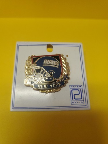 New York Giants NFL Wreath Crest PETER DAVID PIN | eBay