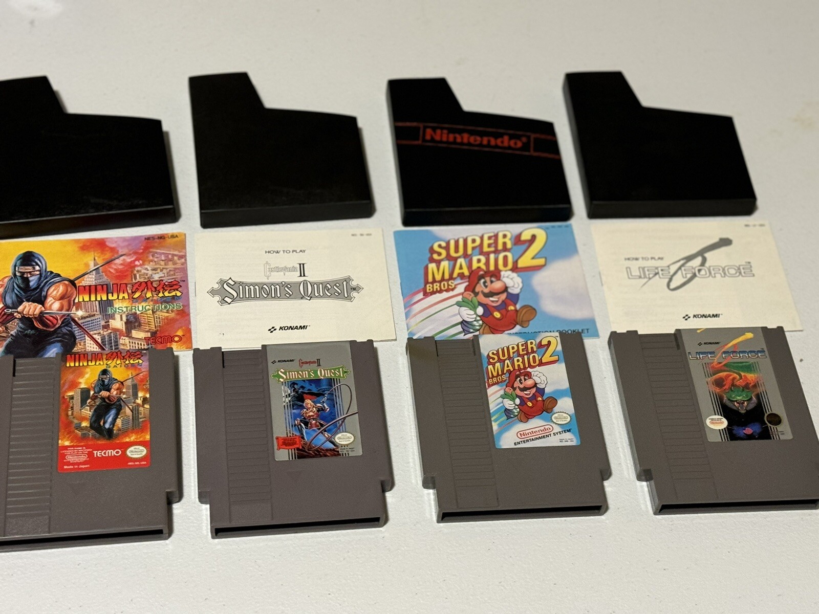 Near Mint Very Clean NES Game Lot 🔥With Manuals🔥No Box | eBay