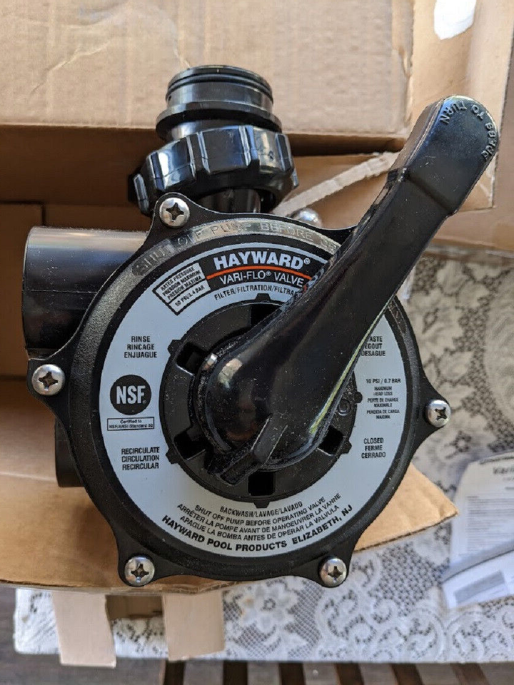 Hayward SP0710X62 Side Mount Pro Series Multiport Backwash Valve 1-1/2 ...