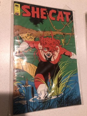 She-Cat #1 NM 1989 Rare Comic. Bought new, and can be Graded SHE CAT ...