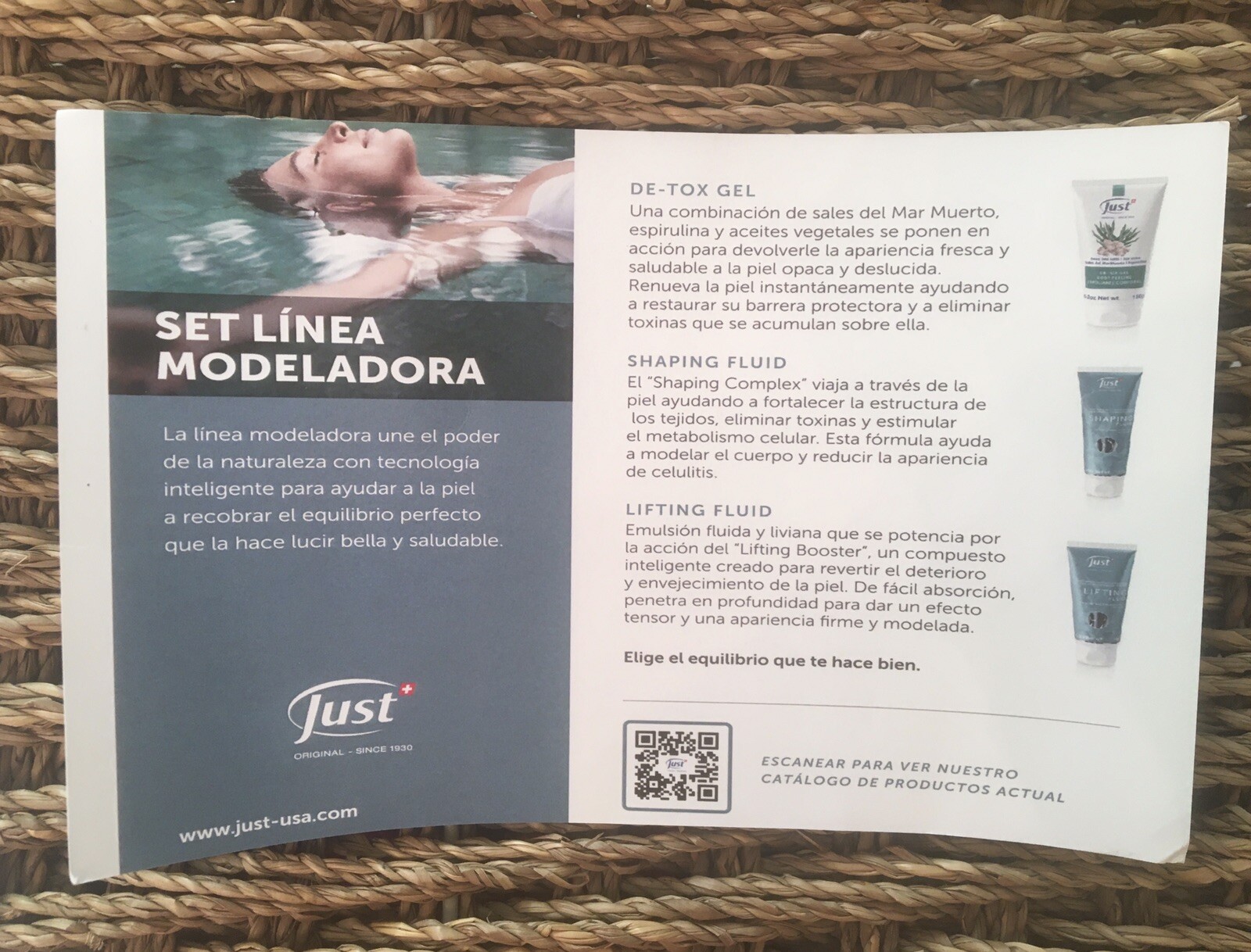 Swiss Just Body Contouring Set Detox Gel, Shaping & Lifting Fluid NEW ...