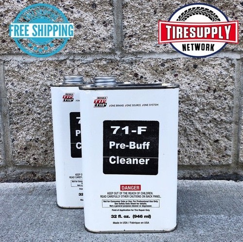 71F Rema Pre Buff Cleaner Liquid Tire Repair (2 x 32 fl oz. Cans) USA ...