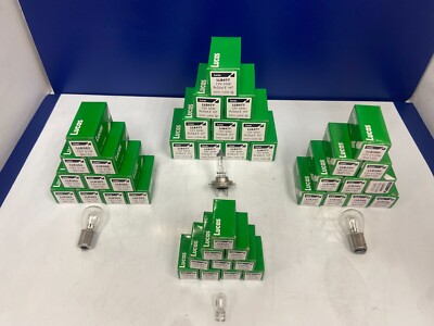 10x Lucas H7 R477 Headlamp Bulbs + 10x 380, 10x 382 & 10x 501 Free ...