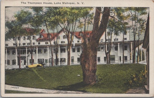 Postcard The Thompson House Lake Mahopac NY | eBay