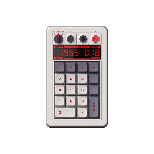 Retro 18 Mechanical Numpad, Supports Calculator Mode, Bluetooth/2.4G ...