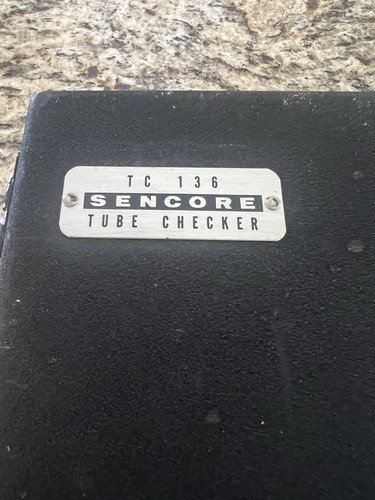 Sencore TC 136 Mighty Might Tube Checker Tester | eBay