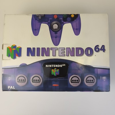 Nintendo 64 N64 Console Grape Purple Special Edition Boxed - VGC | eBay UK