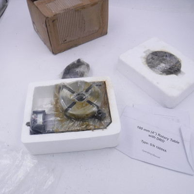 4" Rotary Table with DRO | eBay