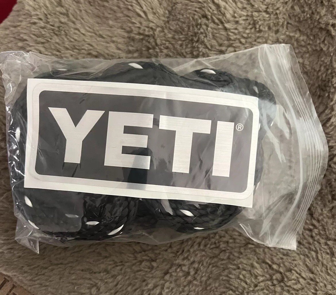YETI Latch Kit Replacement Black Rope, Latches, & Sticker | eBay