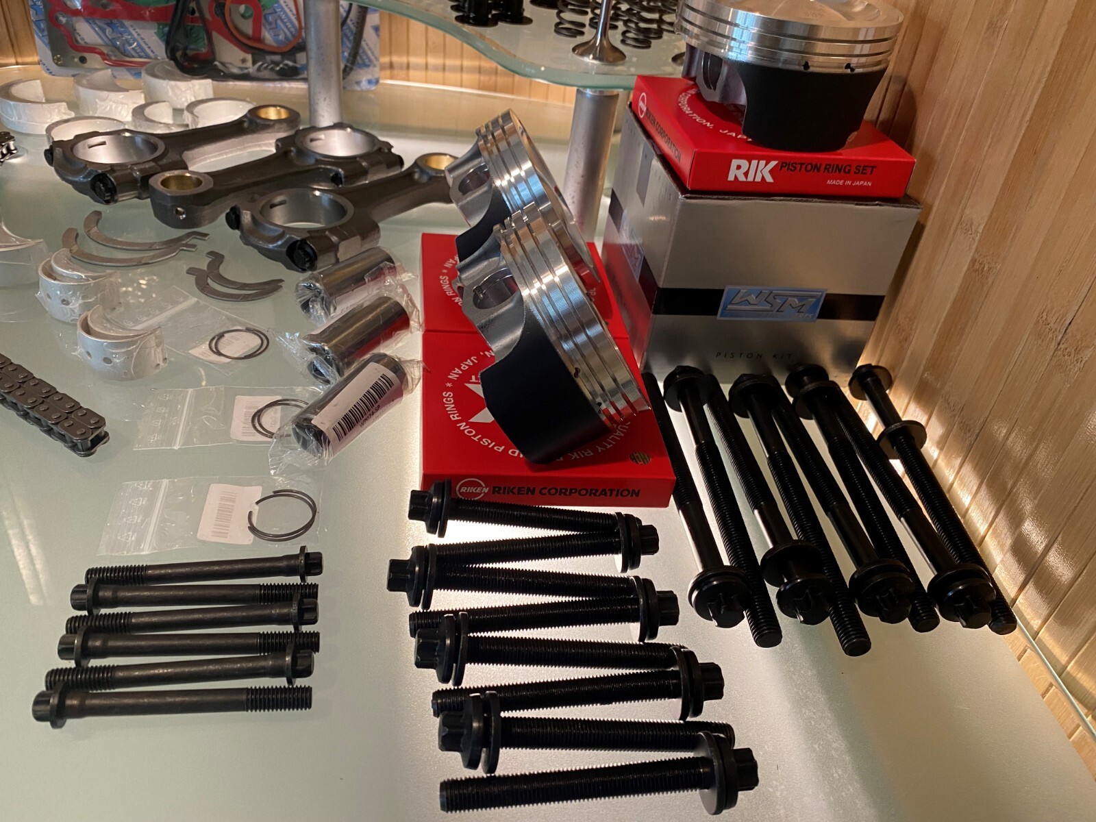 2006-2019 SeaDoo ROTAX 4-TEC 1503 ENGINE REBUILD KIT /GTX RXT =215/230 ...