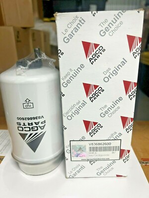 DIESEL FUEL FILTER WATER SEPARATOR MASSEY FERGUNSON V836862600 JCB ...
