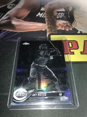 Topps Chrome Negative Joey Votto Base SP Reds 2018 All Star | eBay