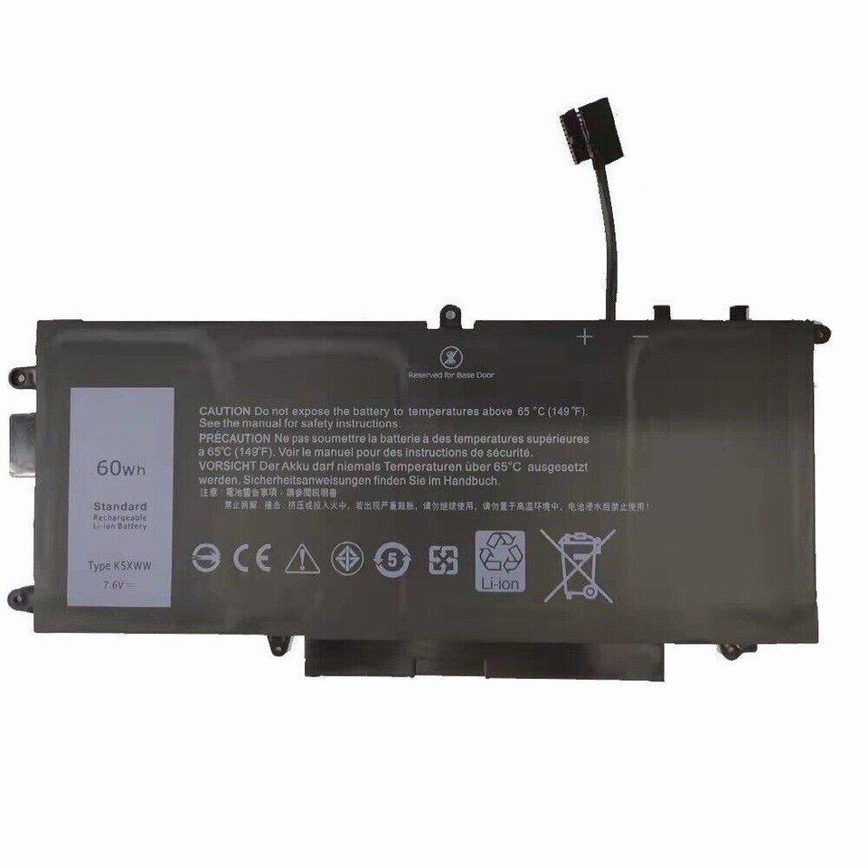 K5XWW Battery for Dell Latitude 5289 7389 7390 2-in-1 Latitude E5289 ...
