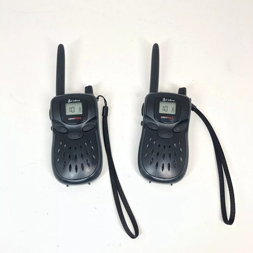 Cobra Microtalk Walkie Talkies Model FRS 120 Pair Of 2 Radios Tested ...