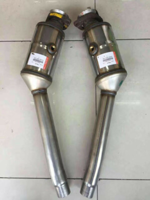 Pair Catalytic Converters for Jaguar XJ 5.0L 2010-12 C2D16653 C2D16652 ...