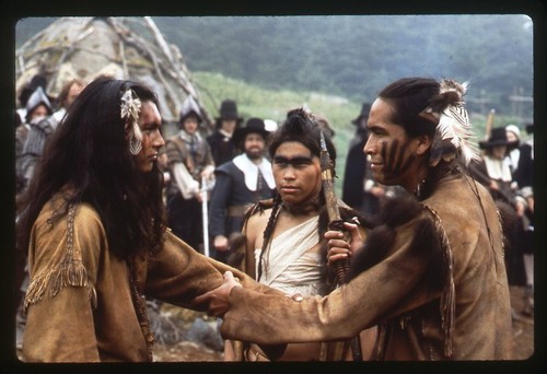 SQUANTO A WARRIORS TALE CAST Adam Beach Irene Bedard Eric Schweig 1994 ...
