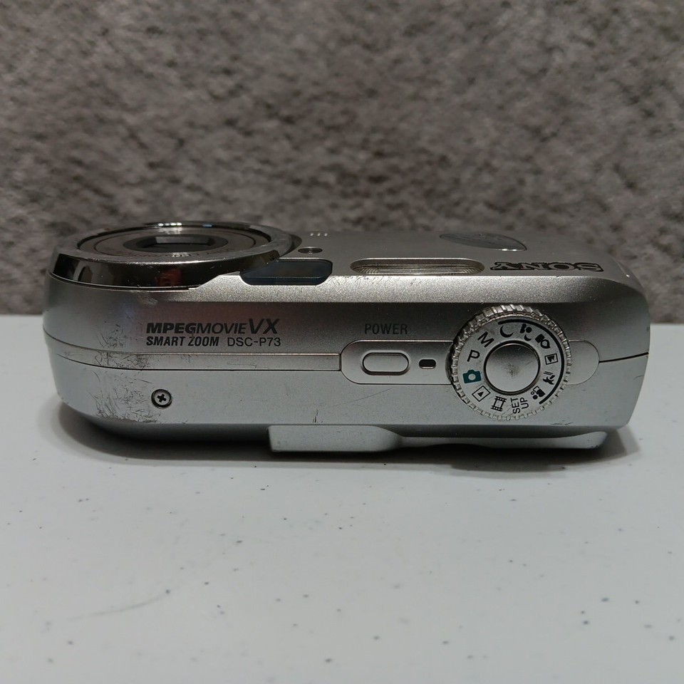 Sony DSC-P73 Cyber-Shot Digital Camera - For Parts / Repair 27242648395 ...
