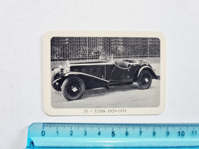 Fiat 525SS 1929-1931 Auto Rare Card Vintage Original Retro Light | eBay ...