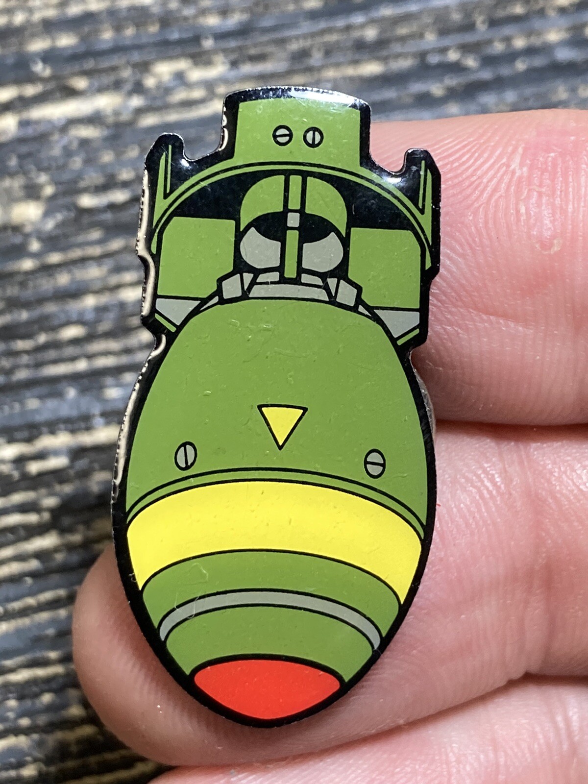 Bomb Rocket Explosive Lapel Pin Vest Collectible EUC K506 | eBay