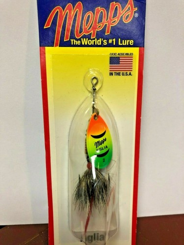 Mepps B2ST HFT-G Aglia French Spinner, 1/6 oz, The World's #1 Lure, USA ...