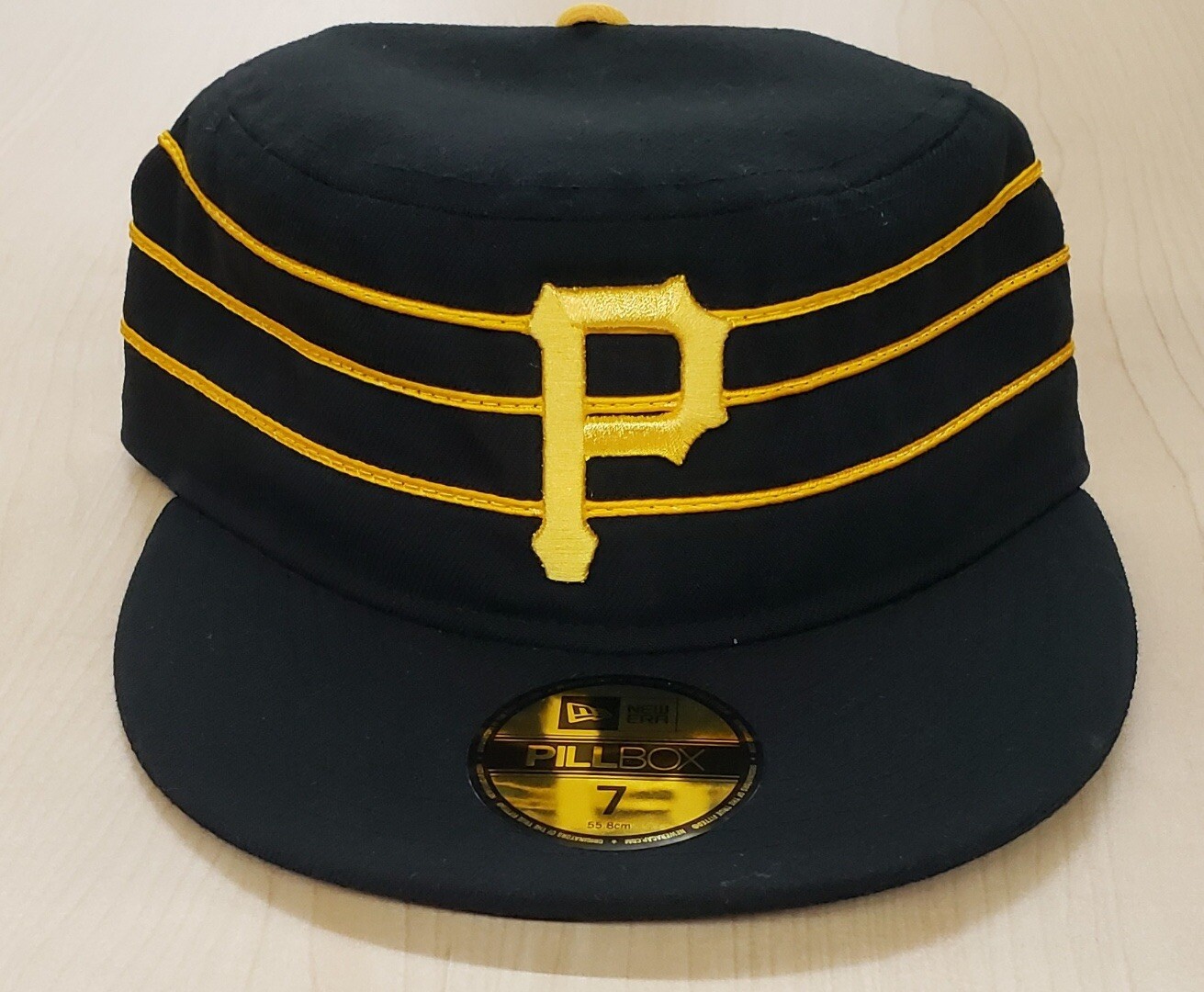 PITTSBURGH PIRATES NEW ERA 59FIFTY ALTERNATE 2 PILLBOX STRIPE FITTED ...