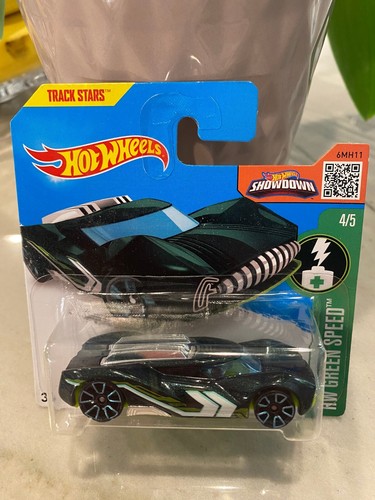 2016 Hot Wheels #244 Hw Vert Vitesse 4/5 Power Surge Vert Foncé Sur ...