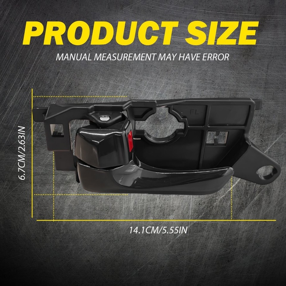 Interior Door Handle For 2008-2010 Hyundai Sonata Front Left Side ...